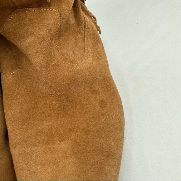 Sam Edelman | Shoes | Sam Edelman Utah Brown Suede Fringe Moccasin ...